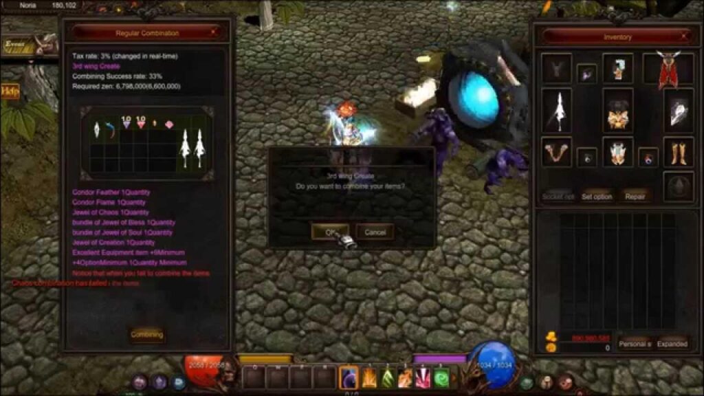 How to make 3rd Level Wings – Mu Online Guides